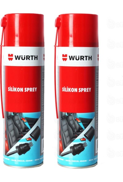 Würth Silikon Sprey 500 ml 2 Adet