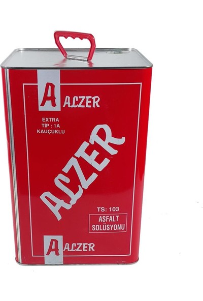 Alzer Bina Teras Çatı Bodrum Su Izolasyon Yalıtım Zifti 15 Lt