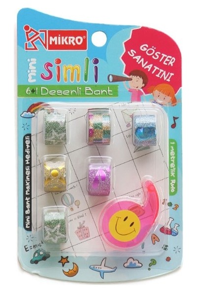Mikro 1216 Mini Simli Desenli Bant Mikro 1216 Mini Simli Desenli Bant