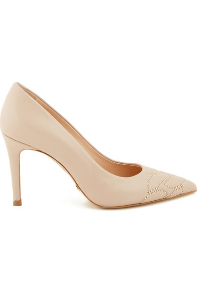 Rouge Deri Stiletto Kadın Topuklu Ayakkabı 4924-02V21 Rouge Deri Stiletto Kadın Topuklu Ayakkabı 4924-02V21