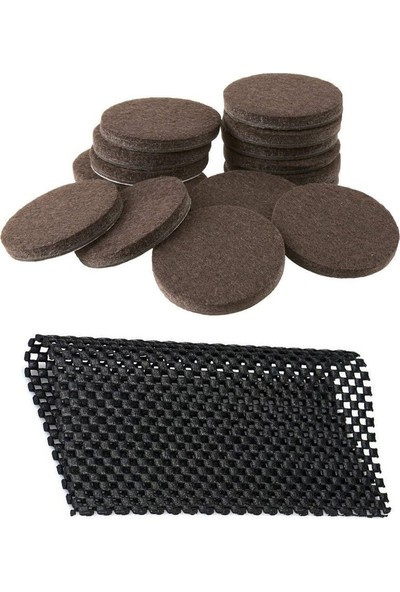 Homecare 24 Adet Sandalye Koruyucu Keçe Halı Kaydırmazı 712886