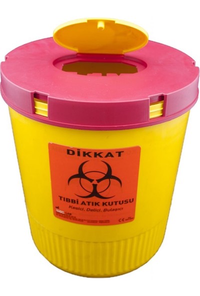 Moslab Tıbbi Atık Kutusu 1,3 lt Moslab Tıbbi Atık Kutusu 1,3 lt