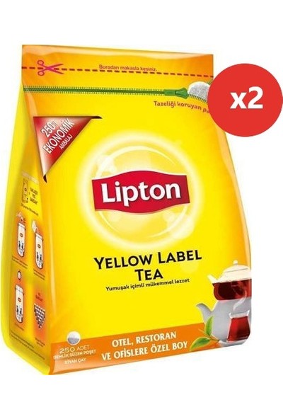 Lipton Yellow Label 250'LI x 2'li Lipton Yellow Label 250'LI x 2'li