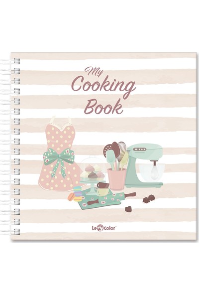 Le Color Yemek Tarif Spiralli Defter 100 Sayfa