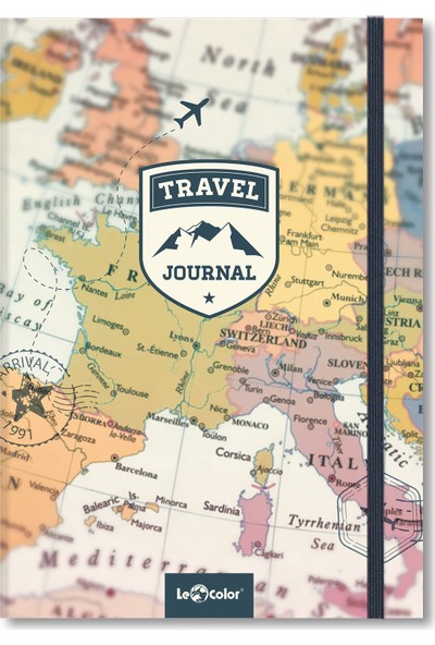 Le Color Seyahat Defterim 96 Sayfa 13 x 18 cm Le Color Seyahat Defterim 96 Sayfa 13 x 18 cm