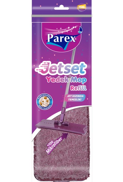 Parex Jetset Tablet Temizlik Seti Yedek Mop Parex Jetset Tablet Temizlik Seti Yedek Mop