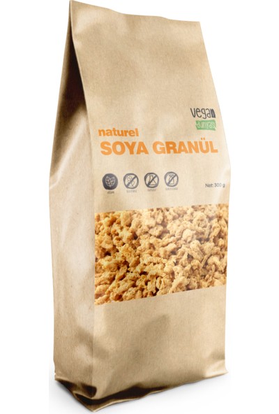 Vegan Dünyası Naturel Soya Kıyması 300 gr