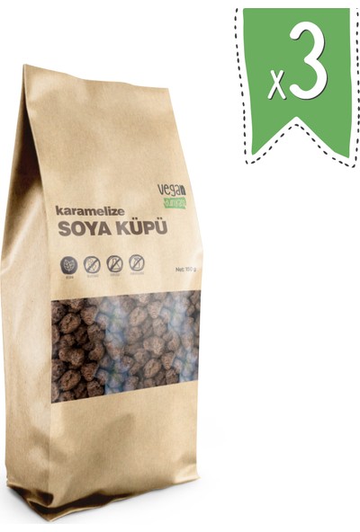 Vegan Dünyası Soya Küpleri 150 gr x 3 Paket