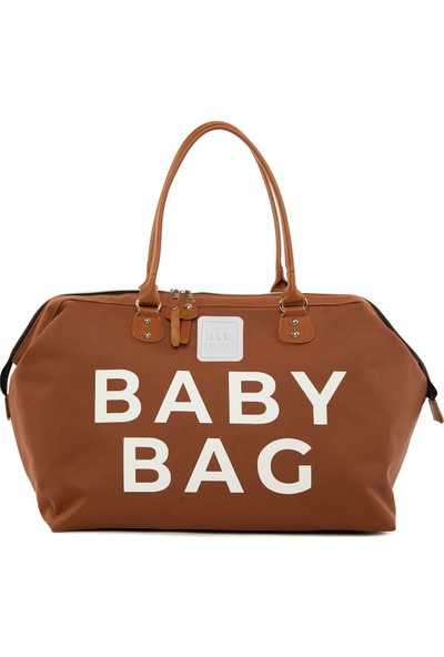 Bagmori Taba Baby Bag Baskılı Bebek Bakım Çantası