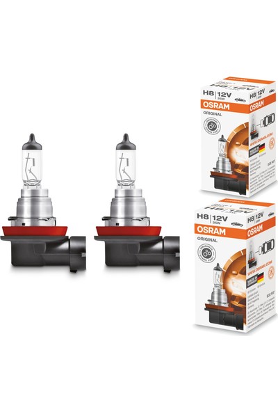 Osram H8 Sis Far Ampül 35W 12V 2 Adet