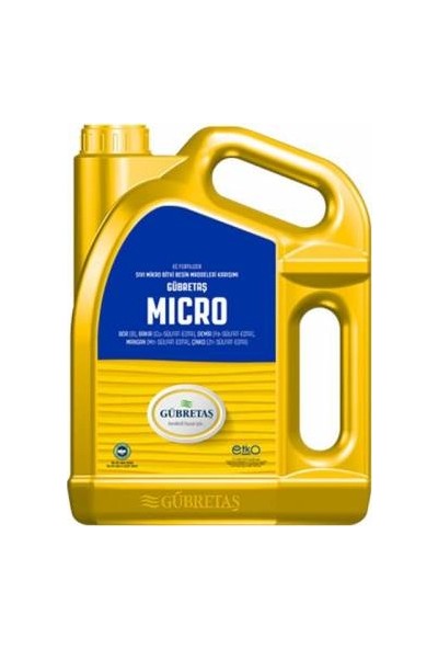 Gübretaş Micro Sıvı Yaprak Gübresi Gübretaş Micro Sıvı Yaprak Gübresi