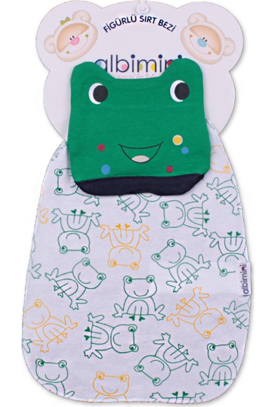 Albimini Ter Bezi Kurbağa Figürlü Yeşil