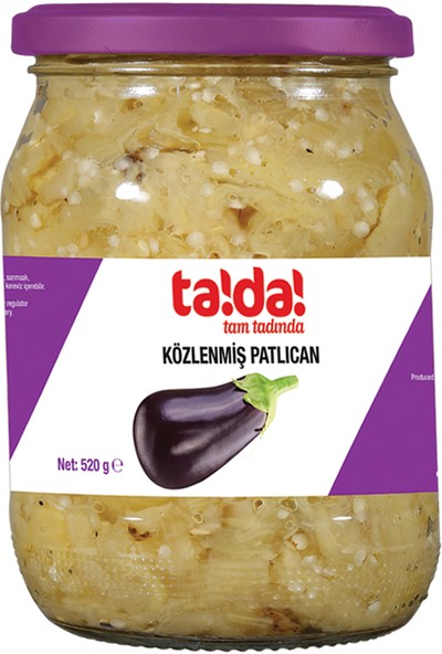 Tada Közlenmiş Patlıcan 520 gr