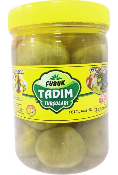 Çubuk Tadım Turşuları Çubuk Yeşil Domates Turşusu 1 kg Çubuk Tadım Turşuları Çubuk Yeşil Domates Turşusu 1 kg