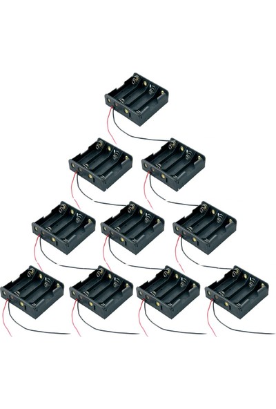 Oyunlarla Fen 10 Adet 4'lü Pil Yatağı Pil Yuvası Pil Kutusu Oyunlarla Fen 10 Adet 4'lü Pil Yatağı Pil Yuvası Pil Kutusu