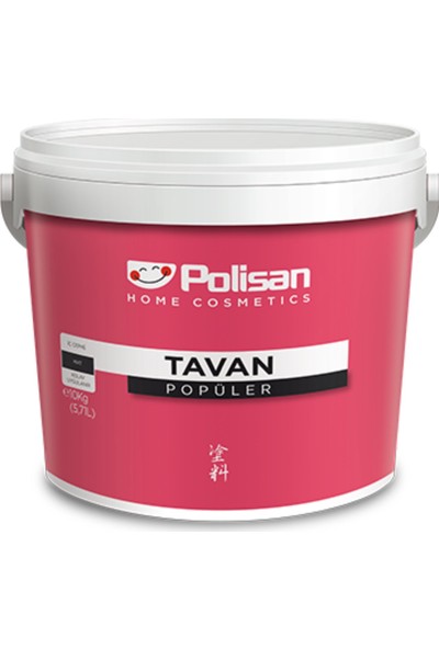 Polisan Popüler Tavan Boyası Beyaz 3,5 kg