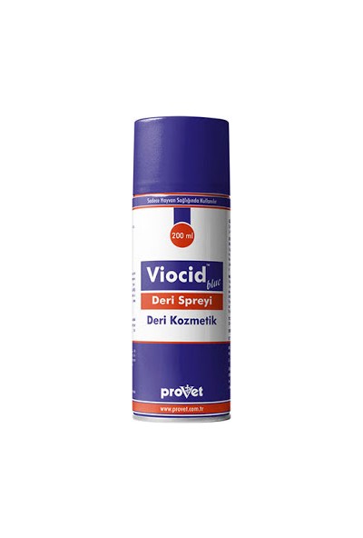 Provet Viocid Deri Spreyi Mavi Sprey 200 ml Provet Viocid Deri Spreyi Mavi Sprey 200 ml