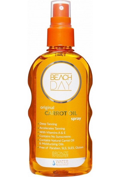 Beach Day Havuç Yağ 150ML Spray Beach Day Havuç Yağ 150ML Spray