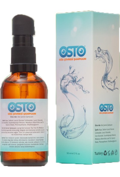 Osto Göz Çevresi Şampuanı 50 ml