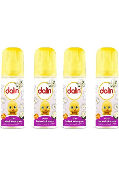Dalin Yaseminli Bebek Kolonyası 150 ml x 4 Adet