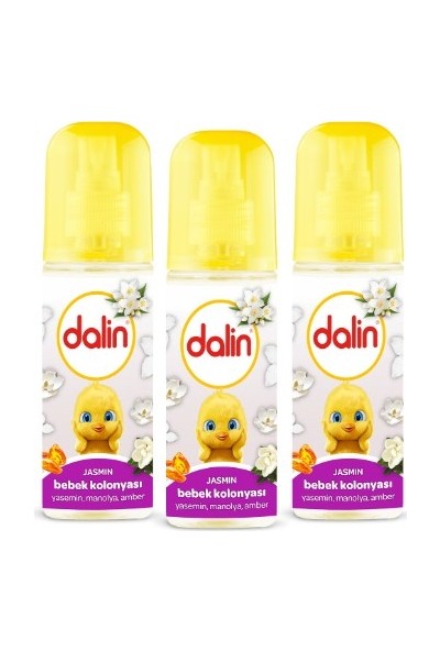 Dalin Yaseminli Bebek Kolonyası 150 ml x 3 Adet
