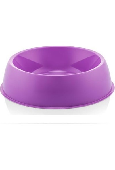 Şenyayla 5084 Küçük Mor Yuvarlak Mama Kabı