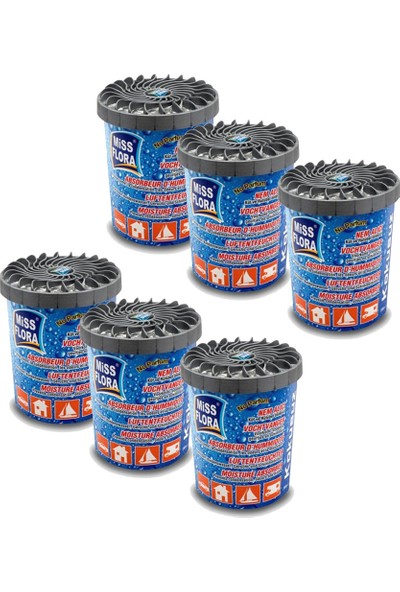 Miss Flora Nem Alıcı 200 G 6'lı Paket