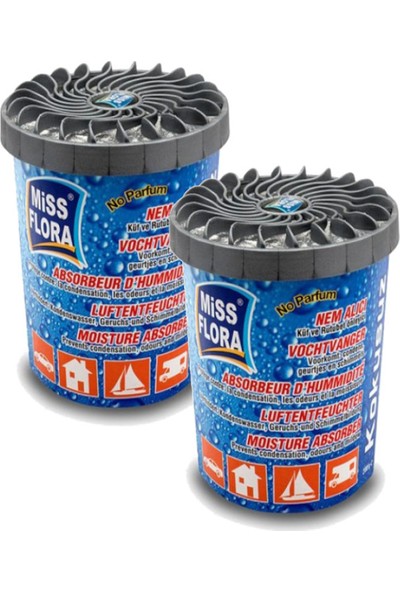 Miss Flora Nem Alıcı 200 G 2'li Paket