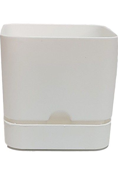 Poliwork Begonya Kare 16 cm Tabaklı Saksı 2,3 lt Poliwork Begonya Kare 16 cm Tabaklı Saksı 2,3 lt