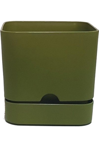 Poliwork Begonya Kare 16 cm Tabaklı Saksı 2,3 lt Poliwork Begonya Kare 16 cm Tabaklı Saksı 2,3 lt