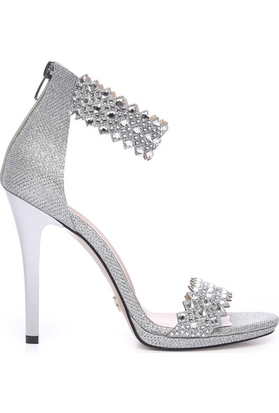 Kemal Tanca Kadın Deri Abiye Ayakkabı