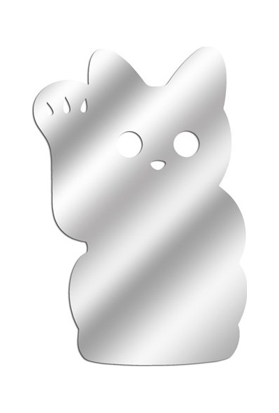 Dez Sevimli Kedi Akrilik Dekoratif Ayna