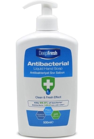 Deep Fresh Antibakteriyel Sıvı Sabun 500 ml 6 Adet Deep Fresh Antibakteriyel Sıvı Sabun 500 ml 6 Adet