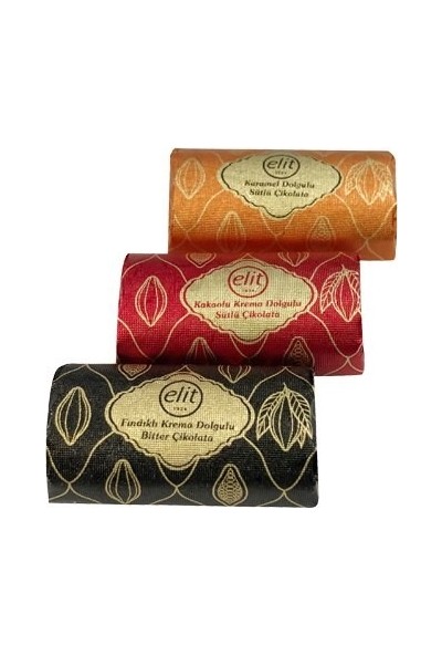 Elit Oval Baton Mix Bayramlık Çikolata 1 kg Elit Oval Baton Mix Bayramlık Çikolata 1 kg