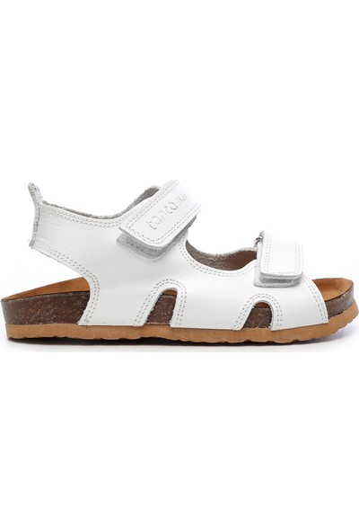 Kemal Tanca Çocuk Deri Sandalet