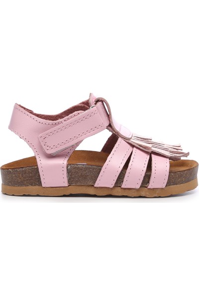 Kemal Tanca Çocuk Deri Sandalet