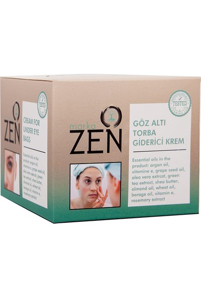 Marka Zen Göz Altı Torba Giderici Krem Marka Zen Göz Altı Torba Giderici Krem