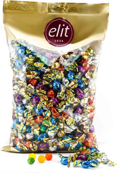 Elit Fantazi Minibon Bonbon Bayramlık Şeker 1 kg Elit Fantazi Minibon Bonbon Bayramlık Şeker 1 kg