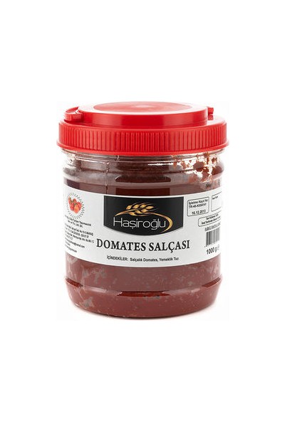 Haşiroğlu Domates Salçası 1000 gr