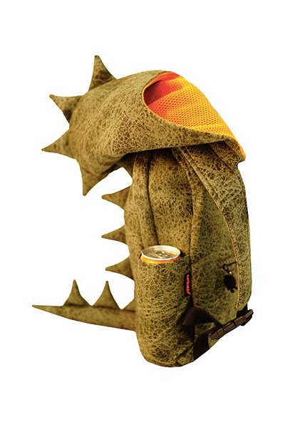 Morikukko Dinazor Çocuk Kapüşonlu Sırt Çantası