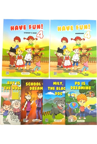 Bilfen Yayınları İlkokul 4. Sınıf İngilizce Seti Have Fun