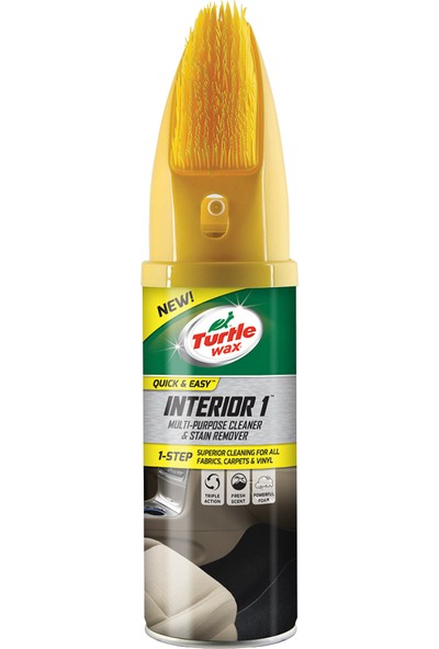 Turtle Wax Koltuk ve Halı Temizleyici 400 ML. Fg4474ML Turtle Wax Koltuk ve Halı Temizleyici 400 ML. Fg4474ML