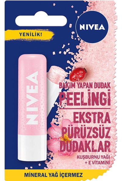 Nivea Bakım Yapan Dudak Peelingi - Kuş Burnu 4.8g