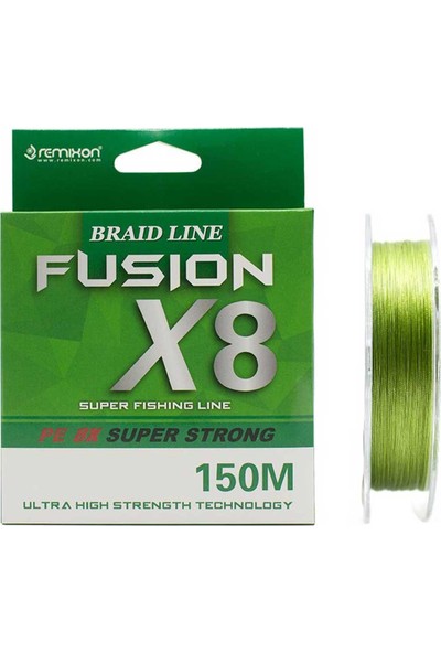 Remixon Fusion X8 Green Ip Olta Misinası 150 mt Remixon Fusion X8 Green Ip Olta Misinası 150 mt