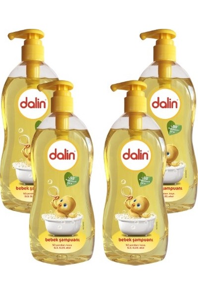 Dalin Şampuan Klasik 500 ml x 4 Adet