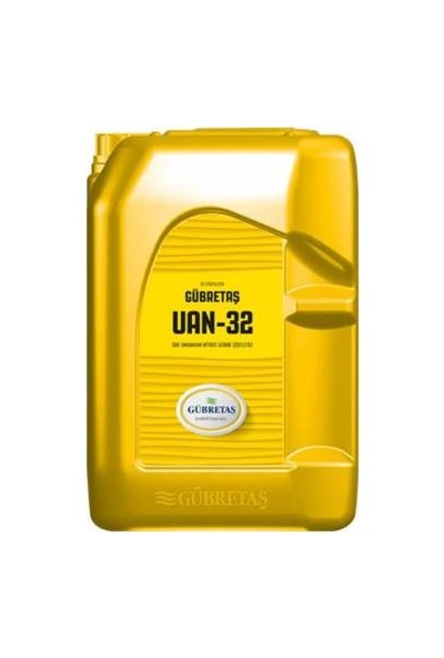 Gübretaş UAN32 Yüksek Azotlu Sıvı Yaprak Gübresi Mikro Element İçerikli 20 lt Gübretaş UAN32 Yüksek Azotlu Sıvı Yaprak Gübresi Mikro Element İçerikli 20 lt