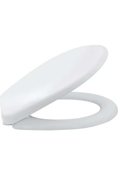 Mega Yapı Okyanus Klozet Kapağı Plastik Beyaz