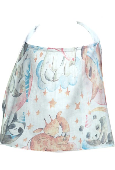 Nilue Sleepy Müslin Emzirme Örtüsü