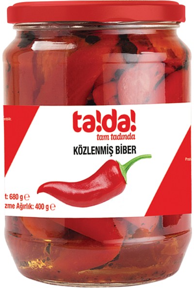 Tada Közlenmiş Biber 680 gr
