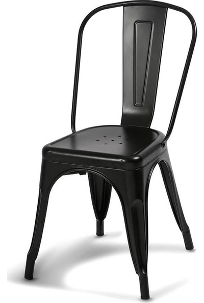 Seduna Tolix Sandalye Siyah | Metal Design Sandalye Seduna Tolix Sandalye Siyah | Metal Design Sandalye